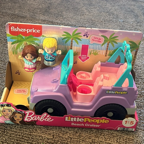 Fisher-Price | Toys | Fisher Price Little People Barbie Beach Cruiser | Poshmark